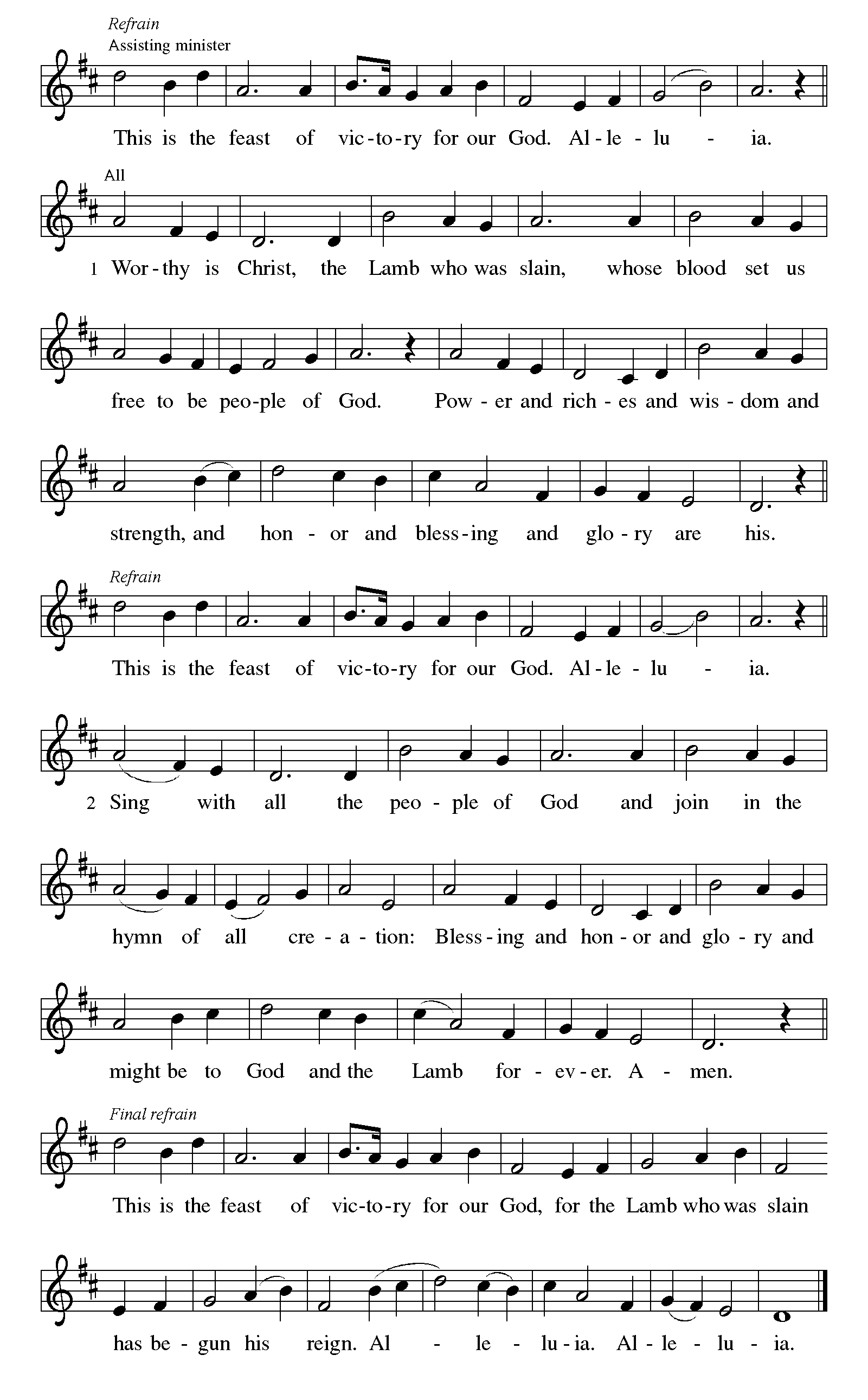 ELW Setting 4 (LBW Setting 2) – Stephen Jones